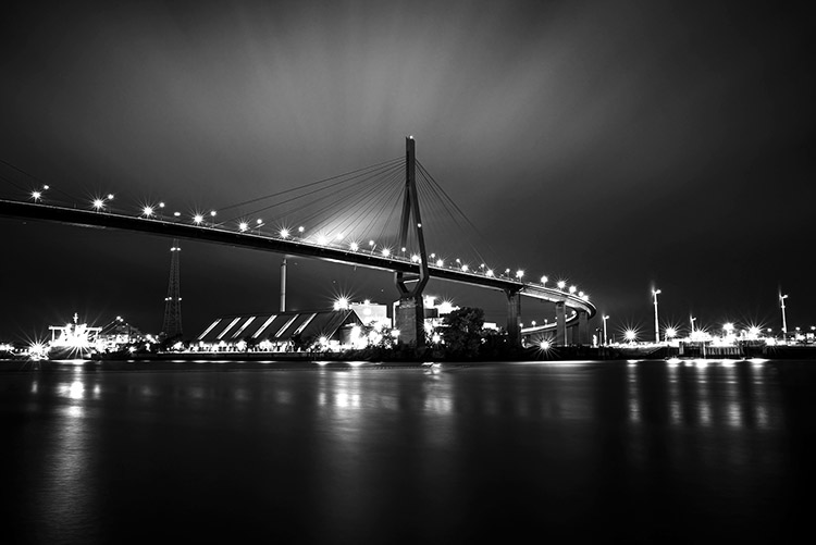 Stefanie Gadow # Germany # Köhlbrandbrücke - Blank Wall Gallery